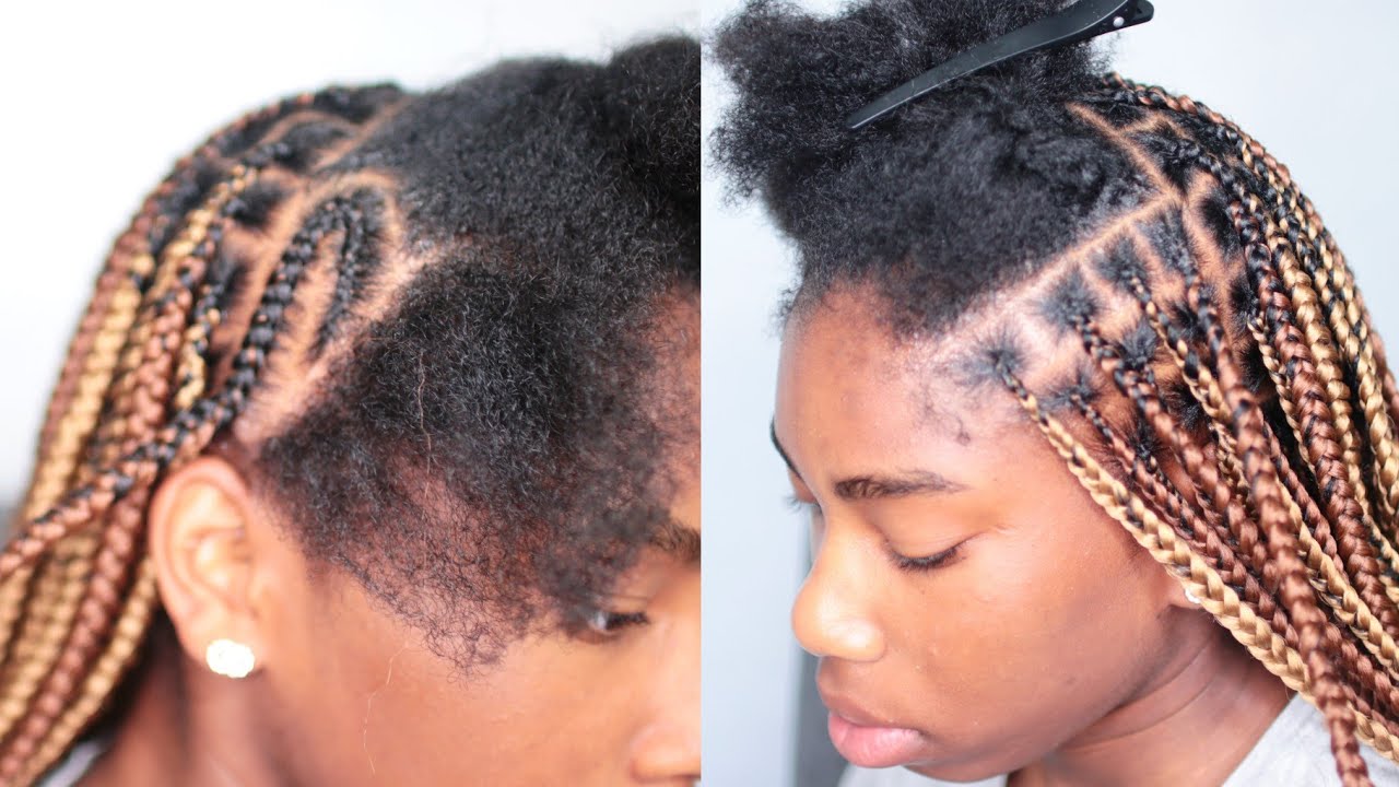 NEW PRE STRETCHED , PRE SECTION HAIR FOR BRAIDS || HEART CORNROWS FT ...