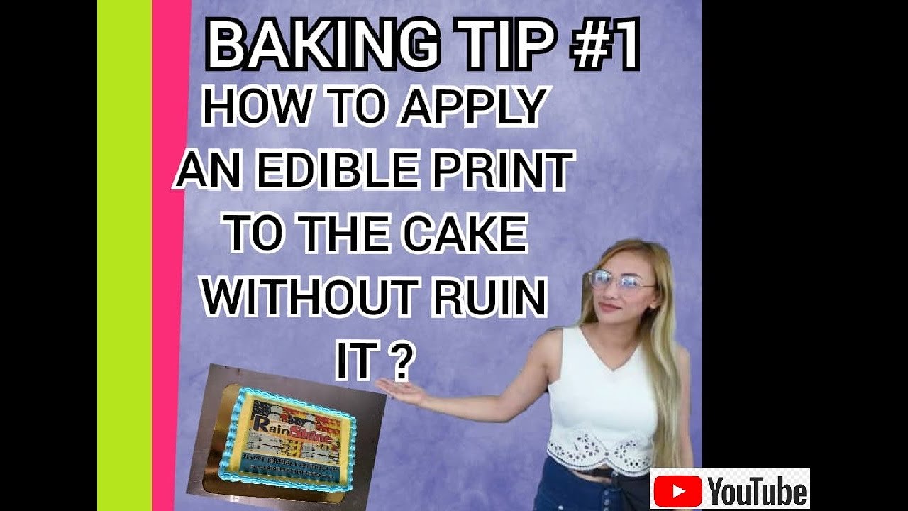 HOW TO APPLY AN EDIBLE PRINT TO A SOFT ICING CAKE WITHOUT RUIN IT how-to-apply-an-edible-print-to-a-soft-icing-cake-without-ruin-it