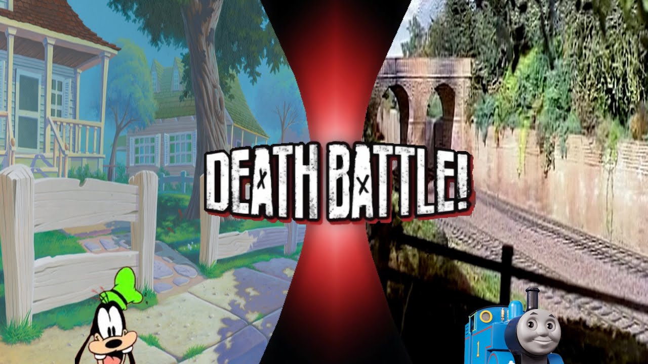 death battle trailer goofy vs thomas the train - YouTube