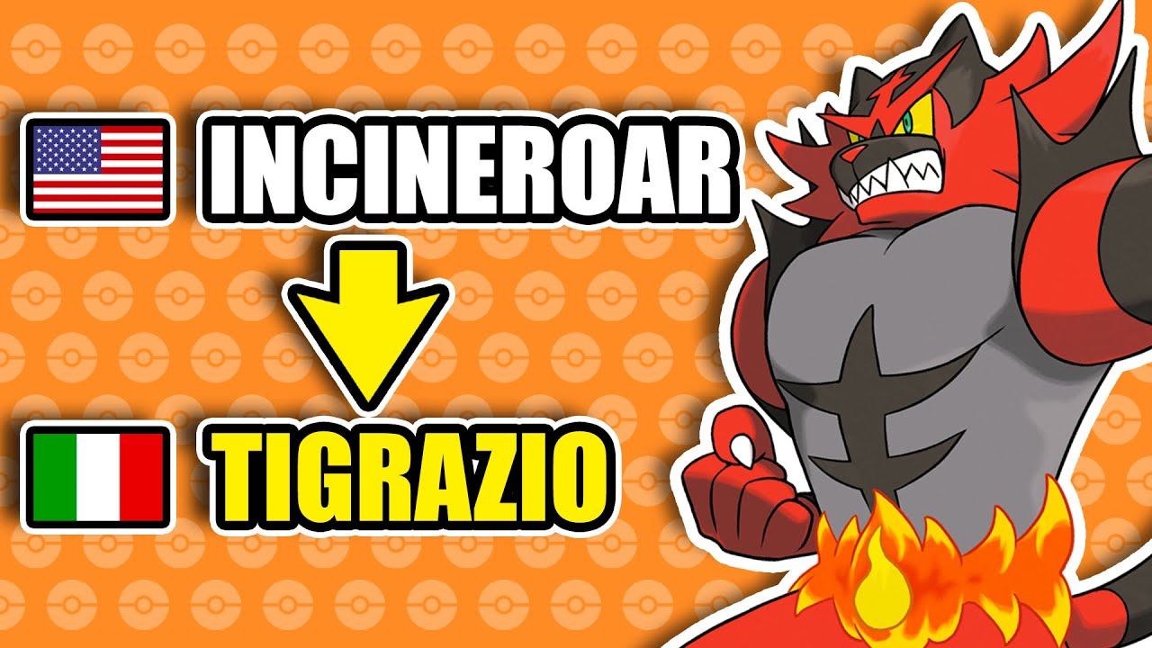 I NOMI dei Pokémon in ITALIANO: Settima Generazione - YouTube