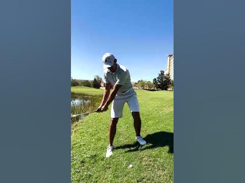 How to Hit a Chip with an Uphill Lie - YouTube