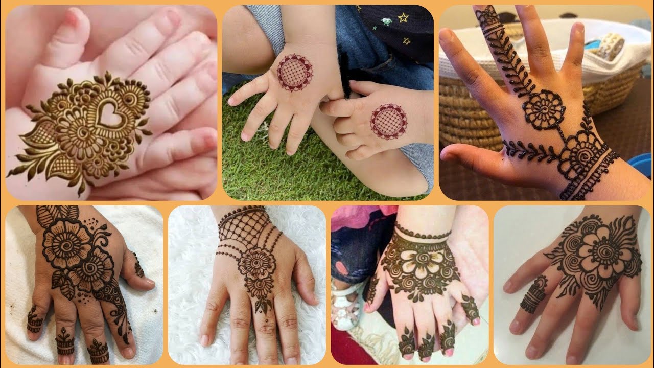 Baby hand mehndi designs#New latest Tiki designs#Arabic Stayle mehndi ...