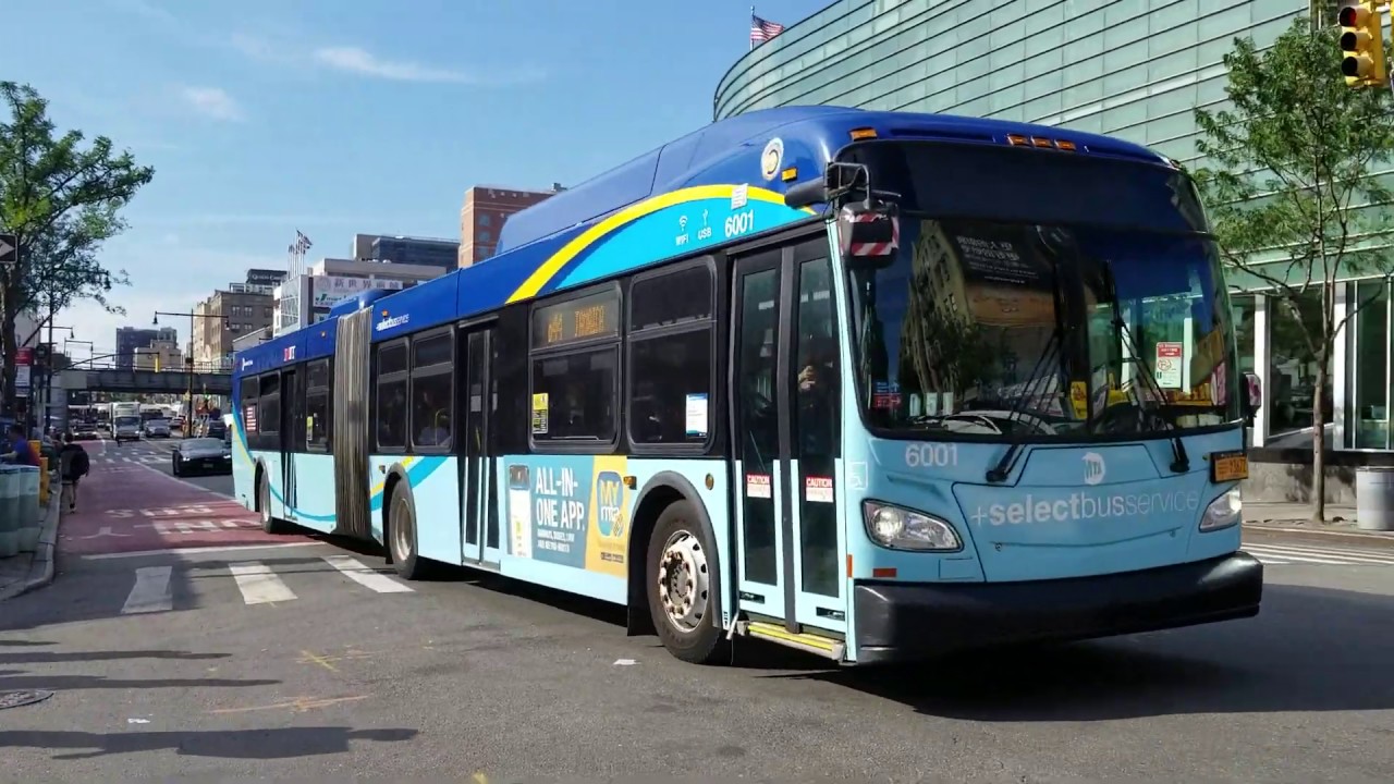 Mta: 2016 nfi XD60 #6001 on the q44 SBS - YouTube