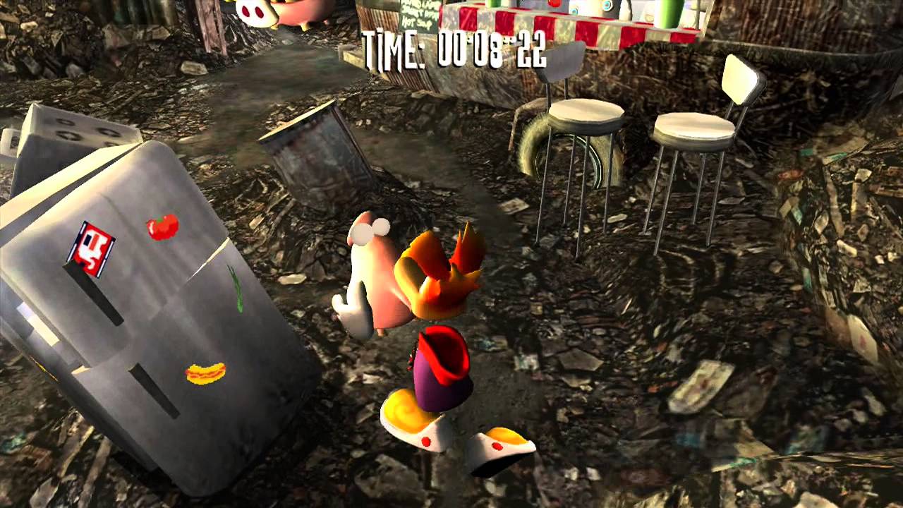 Rayman Raving Rabbids Walkthrough Bunnies Are Heartless With Pigs - YouTube