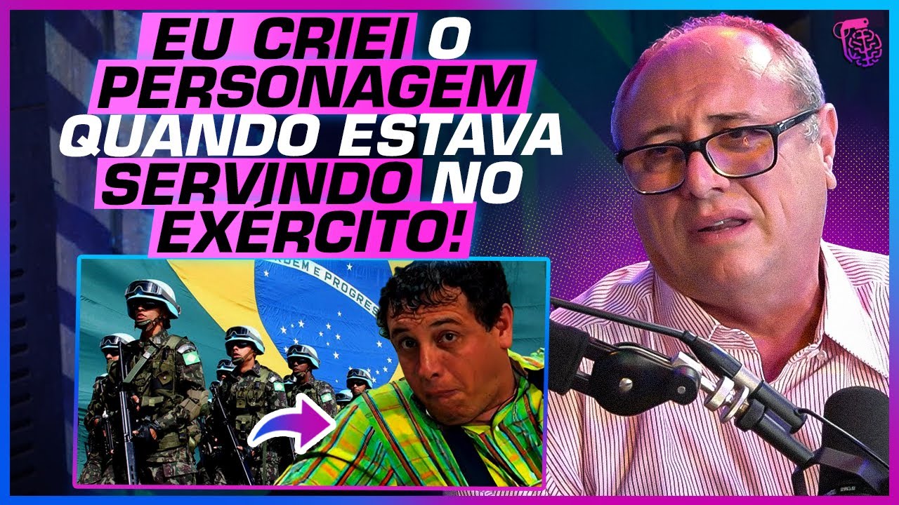 O INÍCIO da CRIAÇÃO do PERSONAGEM NERSO DA CAPITINGA! - PEDRO BISMARCK ...