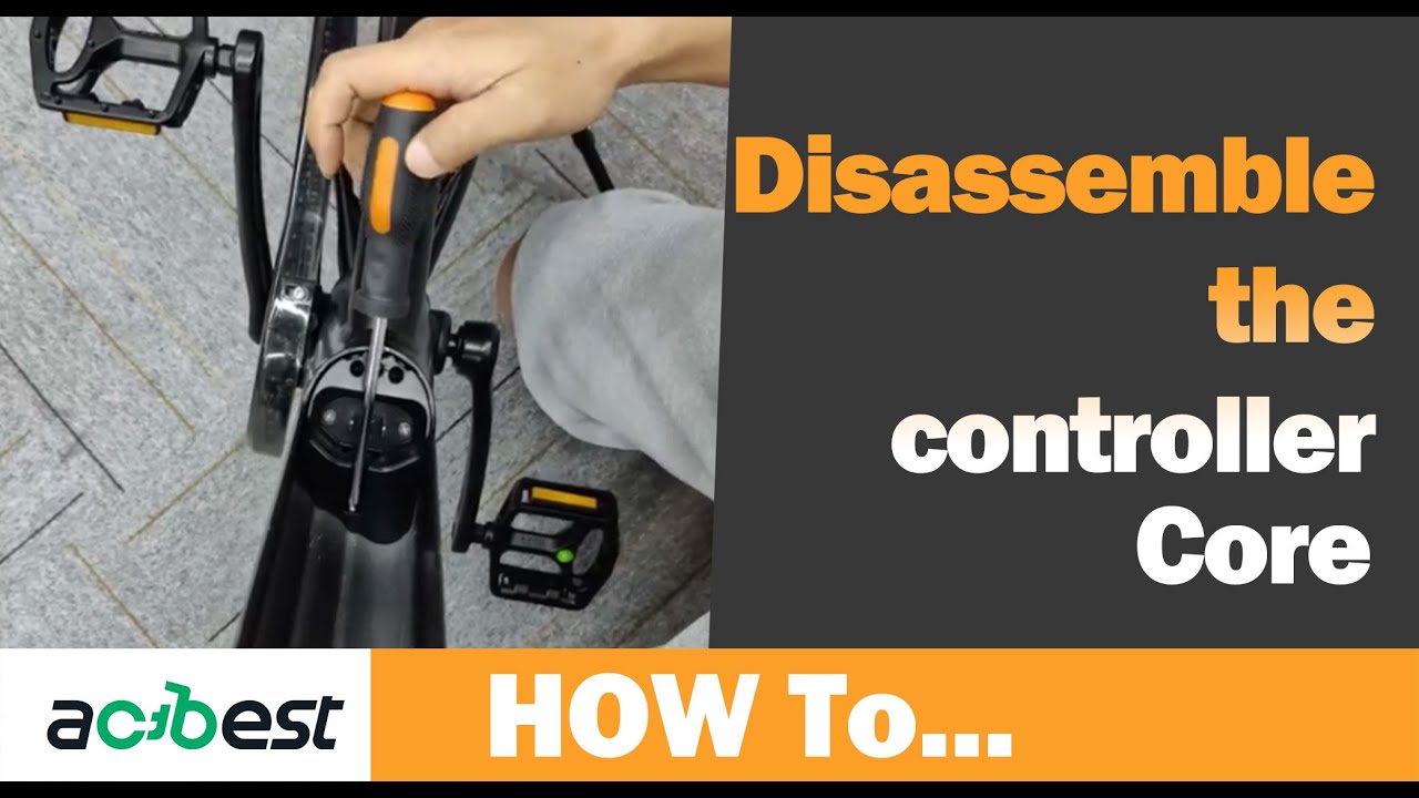 Disassemble the controller-Actbest Core Electric Bike - YouTube