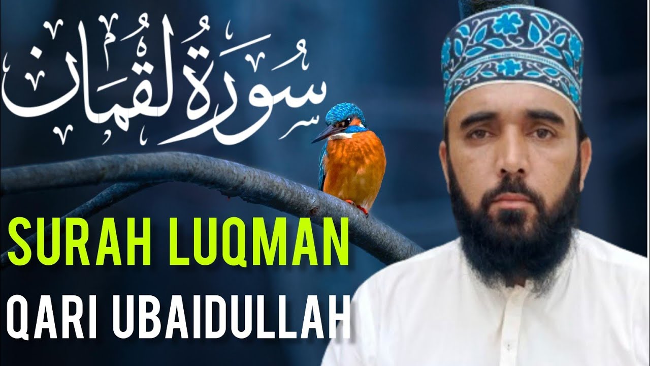 Surah Luqman | By Sheikh Qari ubaidullah bughio | Full With Arabic Text (HD) | 31– سورۃ لقمن ...