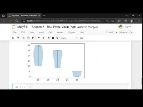 Data Visualization using matplotlib - Section 6: Box Plots, Violin Plot - YouTube