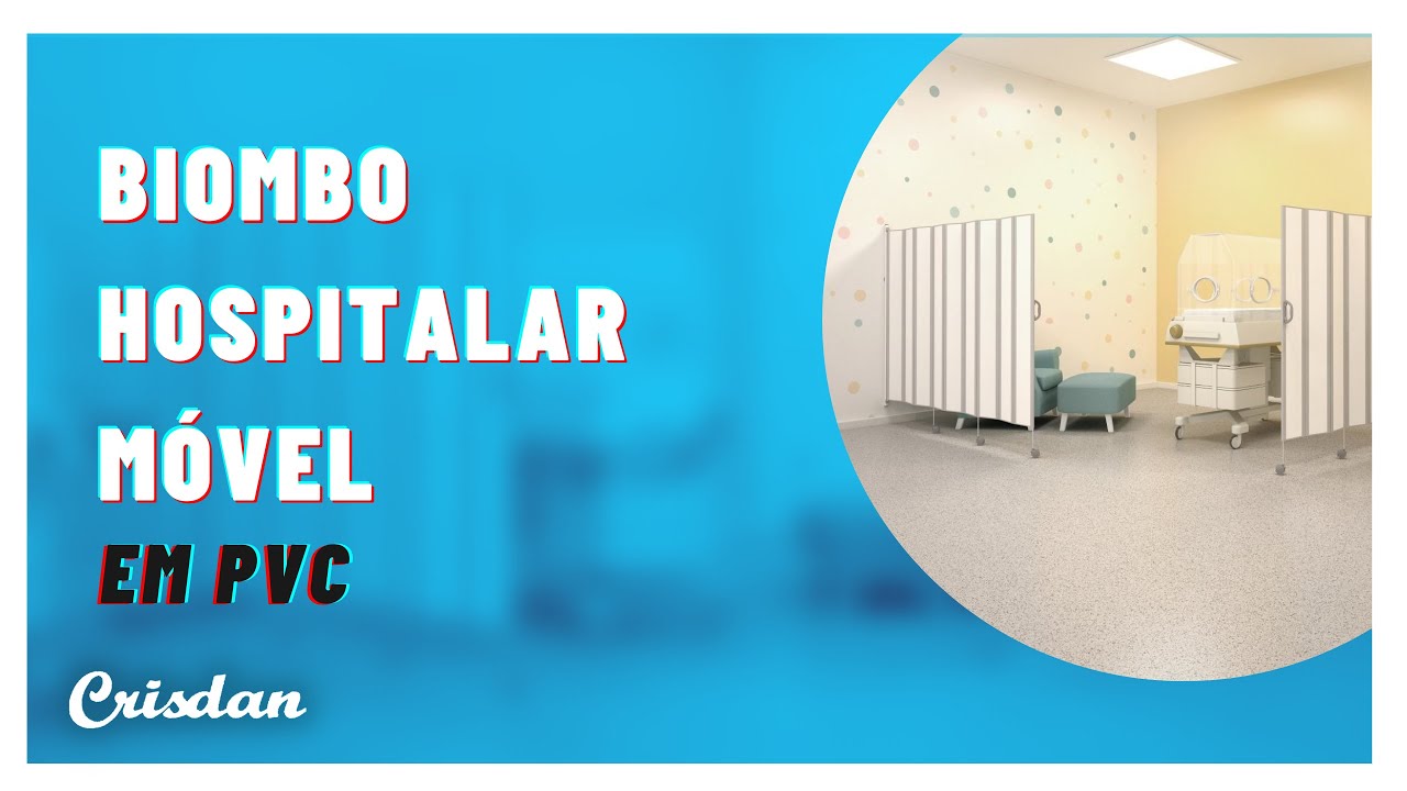 Conheça o biombo hospitalar em pvc - YouTube