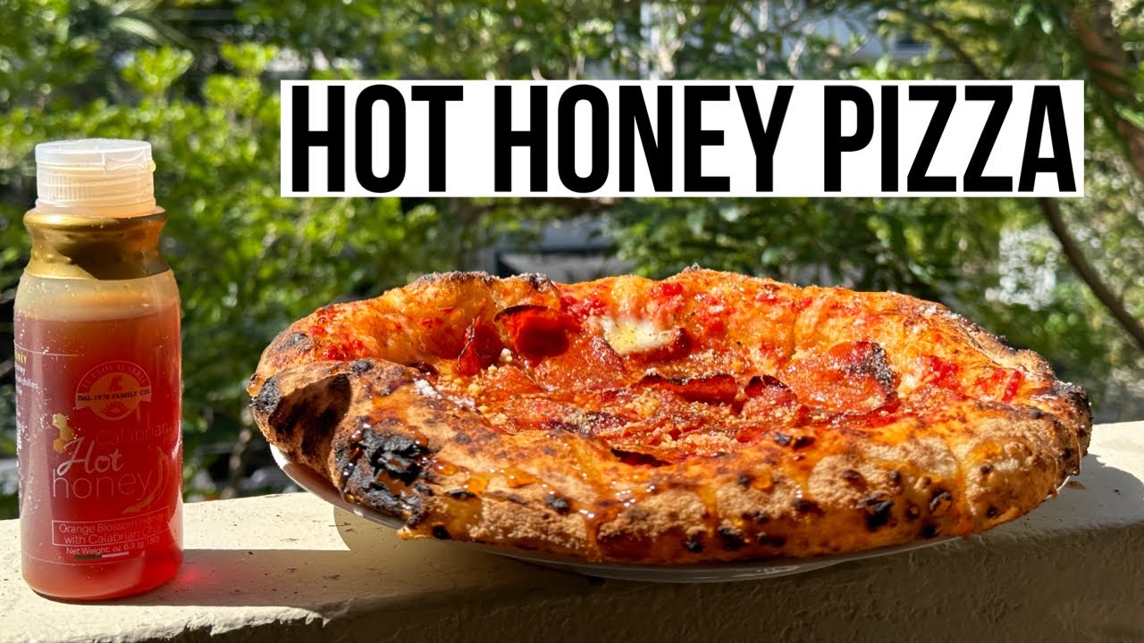 Hot Honey Pizza (Put this stuff on everything!) - YouTube