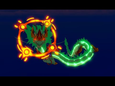 EASTERN DRAGON EMERALD SKIN SHOWCASE #bloxfruits - YouTube