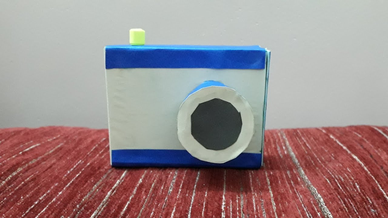 How to make a camera from soap box | DIY Paper Camera - soap box soap ...