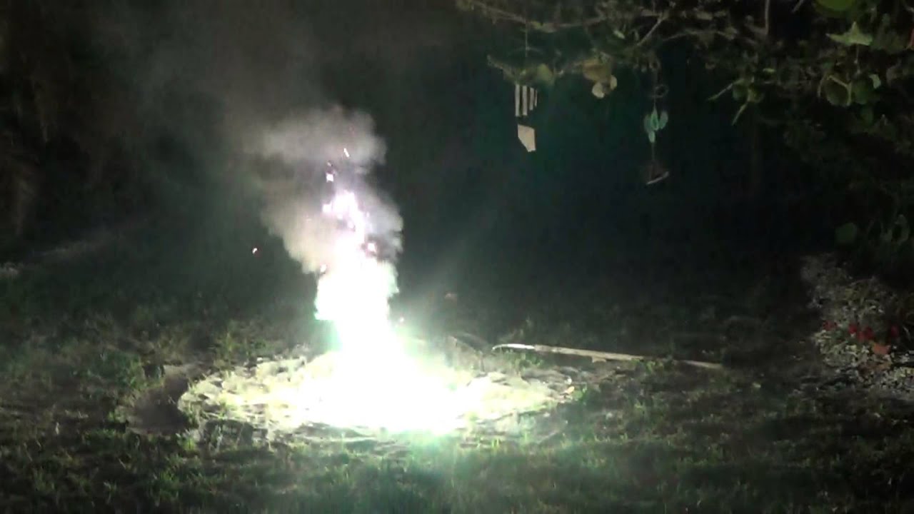 Green Explosive Sandfire - YouTube