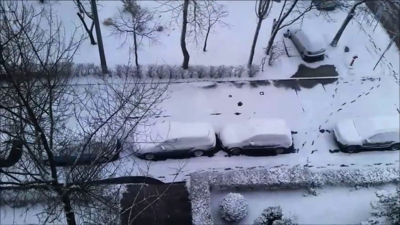 18/MAR/2018 BUDAPEST SNOWFALL - YouTube
