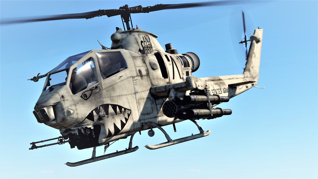 9.7 Helicopters Are The Most Fun | AH-1F Cobra (War Thunder) - YouTube