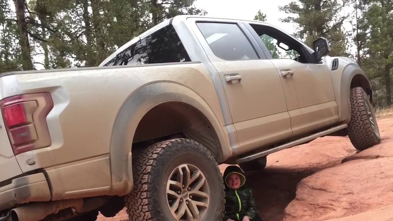 2017 Ford Raptor Woodland Park Colorado Rainbow Falls - YouTube