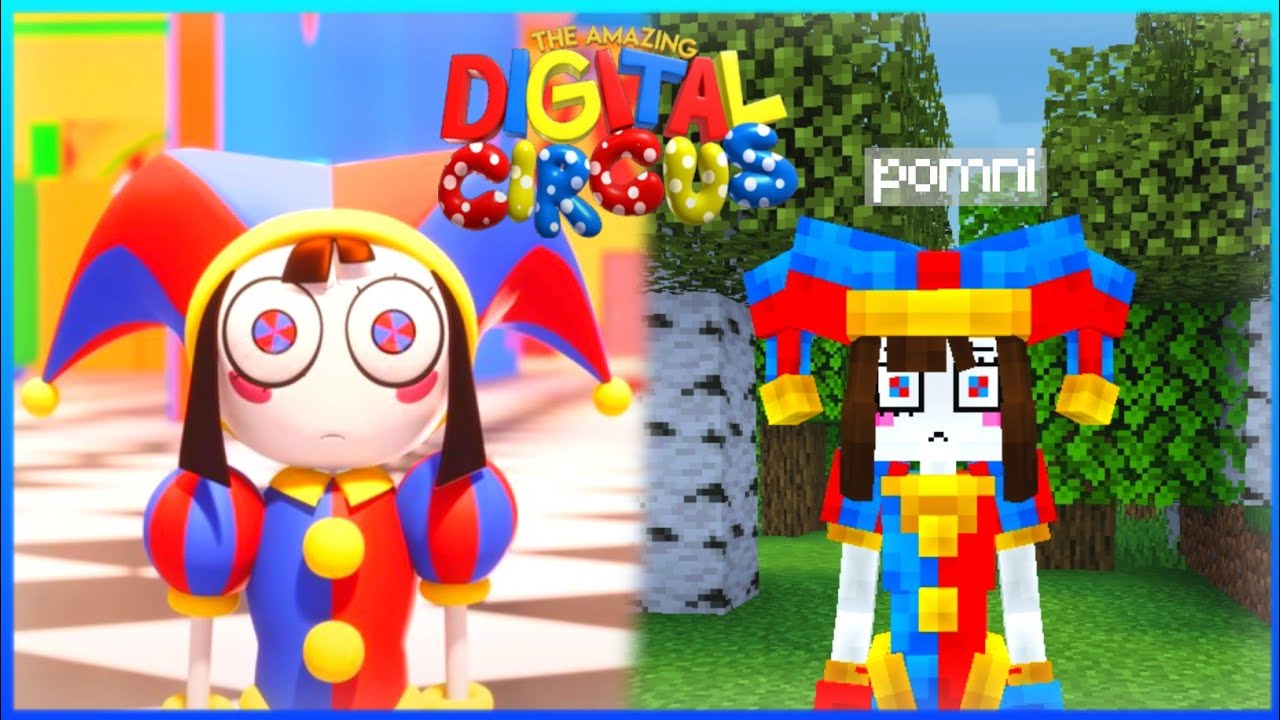 The Amazing Digital Circus addon di Minecraft!! - YouTube