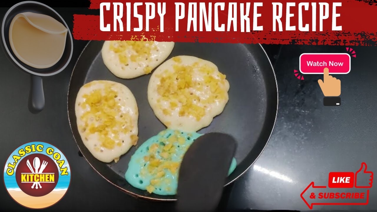 Crunchy Pan Cake Homemade #PAN CAKE - YouTube