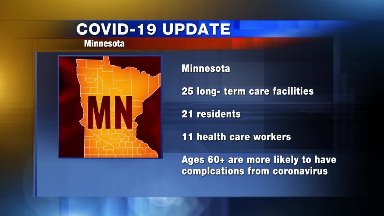 Minnesota up 62 COVID-19 cases - YouTube