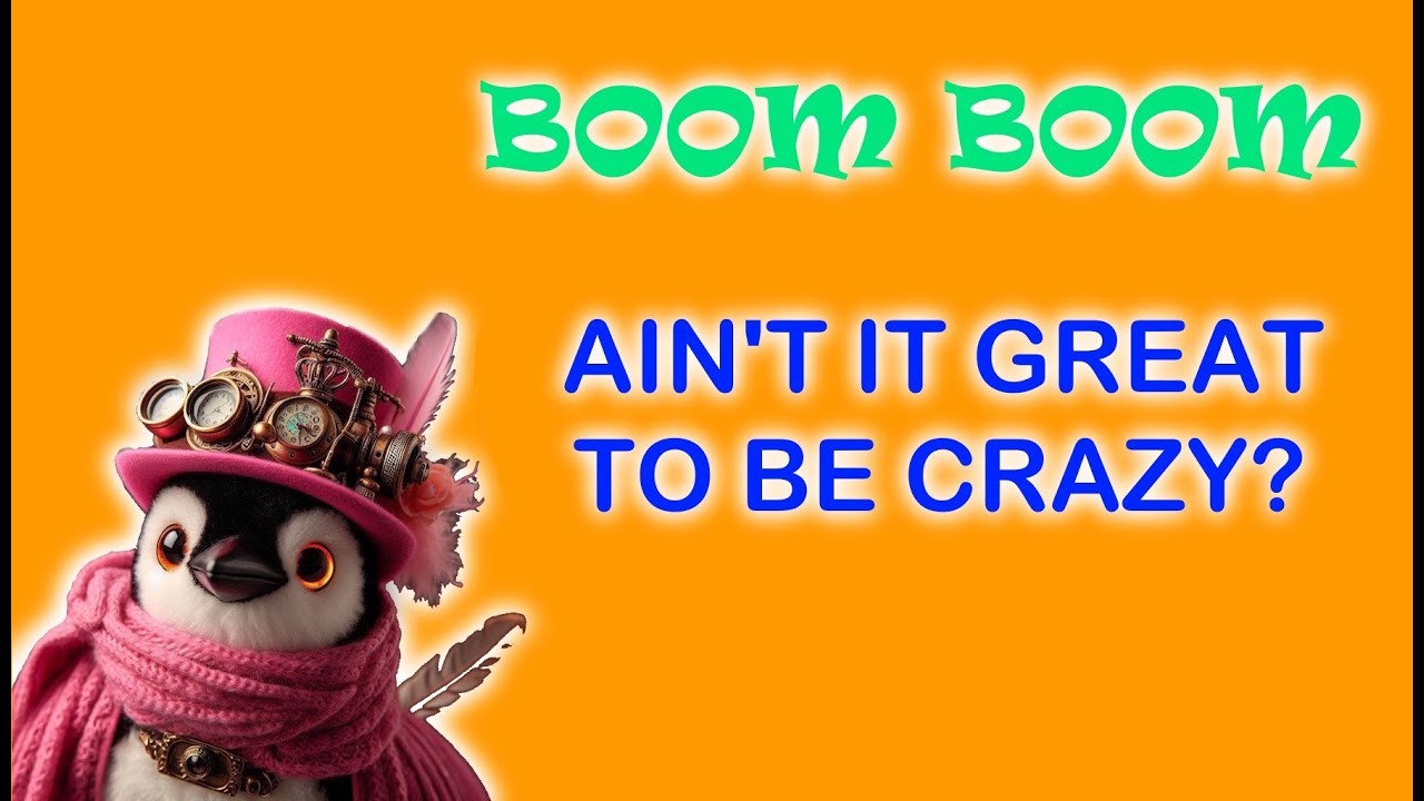 BOOM BOOM, Ain't it Great to be Crazy? (faster rock version) - YouTube
