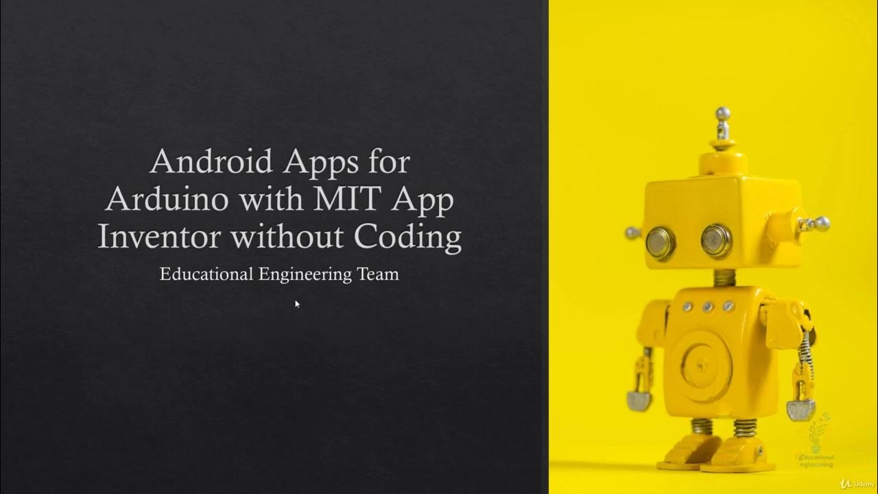 Android Apps for Arduino with MIT App Inventor without Code - YouTube