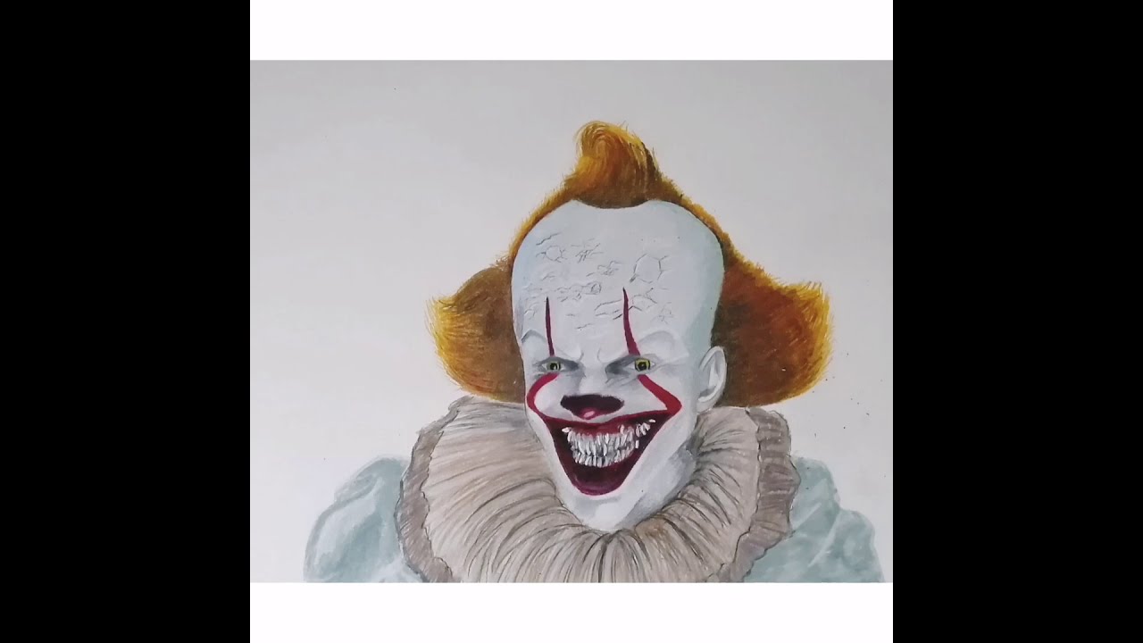 Dibujo de it el payaso pennywise | Épico | Drawing It Pennywise # ...