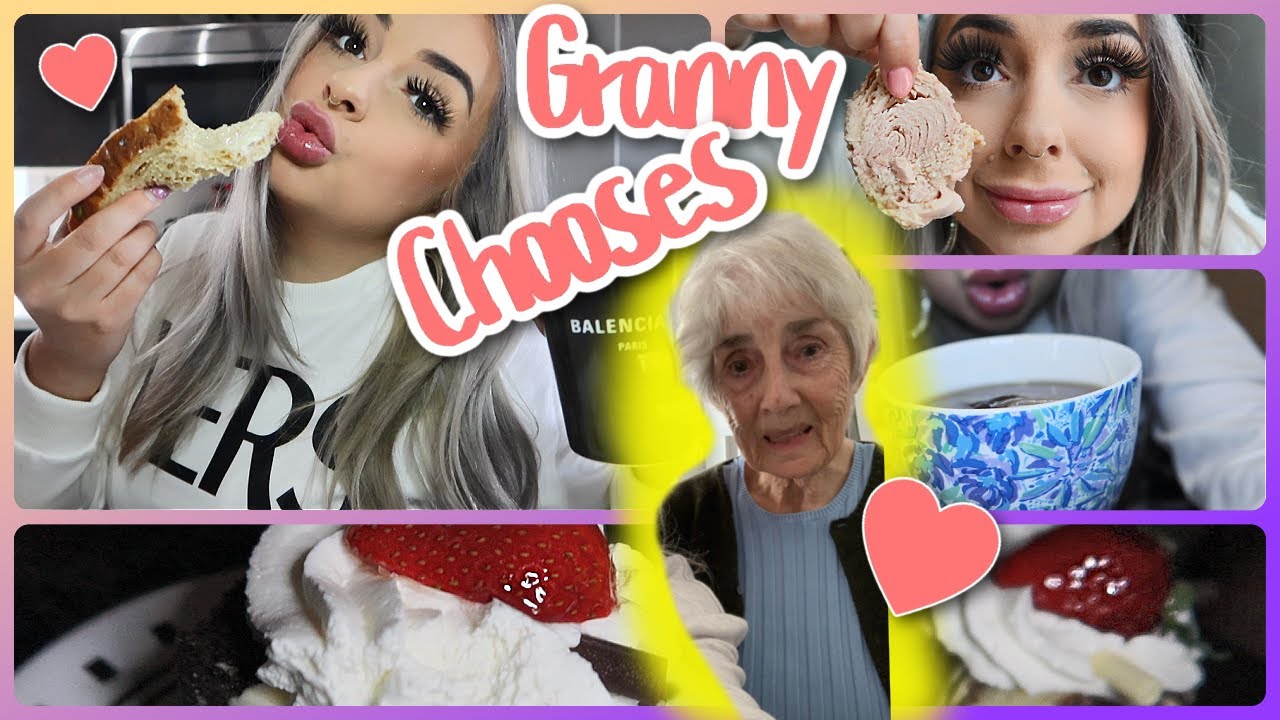 I ate LIKE MY GRANNY for 24 hours!!! *CHALLENGE* - YouTube