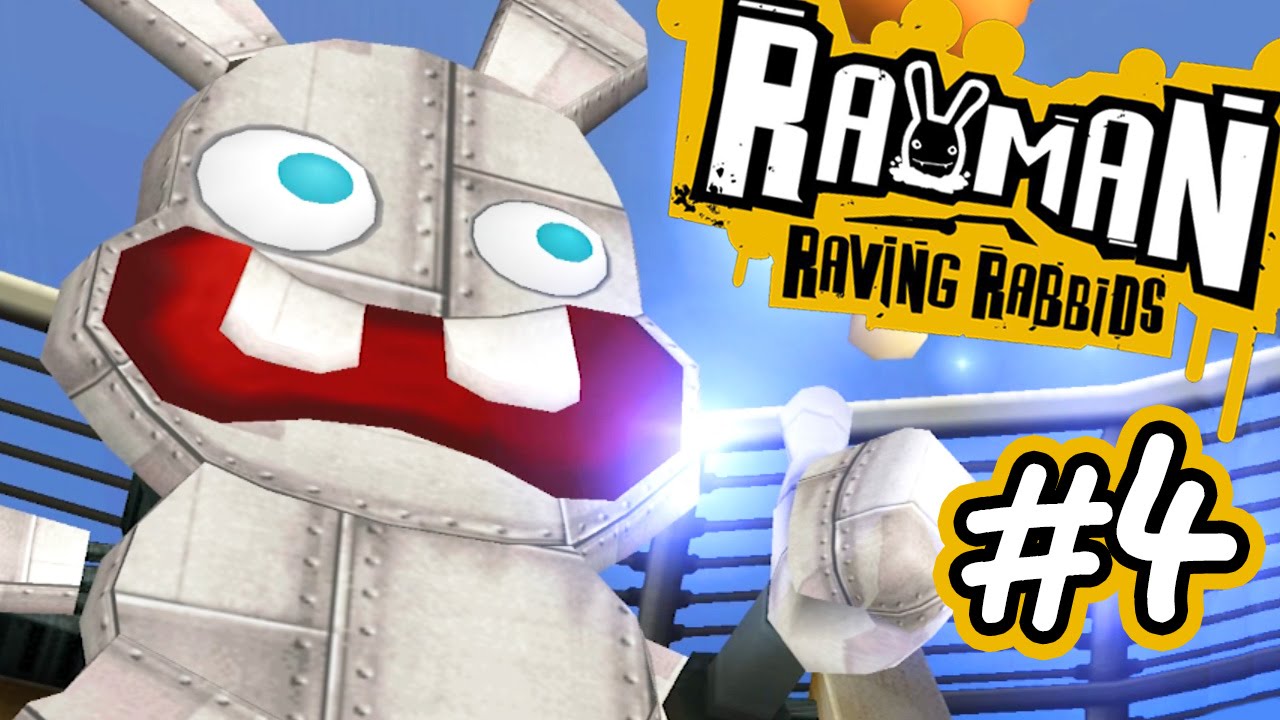 Rayman: Raving Rabbids Let's Play [Part 4] - Hands - YouTube