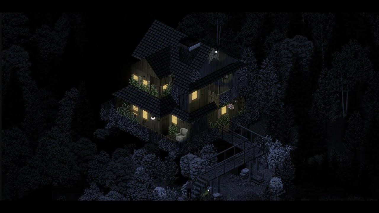 Cabin In The Woods!!!!| Project Zomboid Singleplayer | Noob Ep2 - YouTube