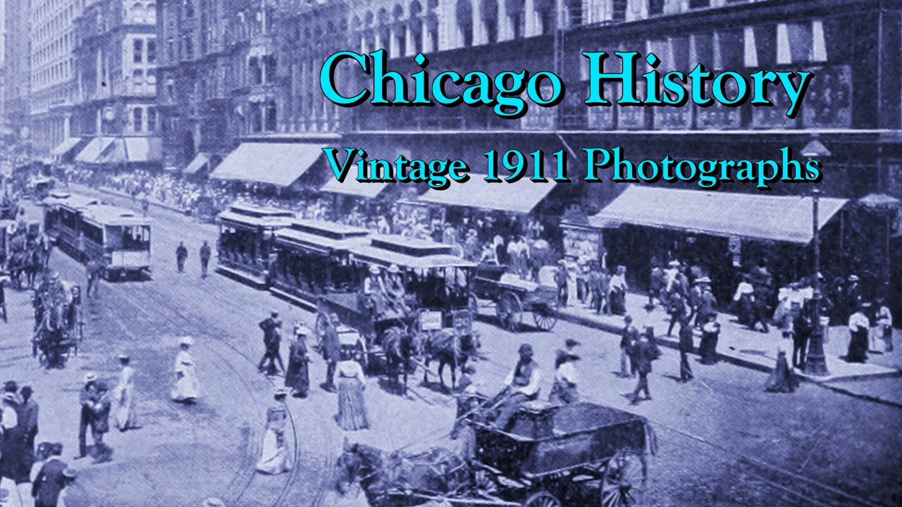 Chicago History at the Turn of the Century | Buildings & Street Scenes ...