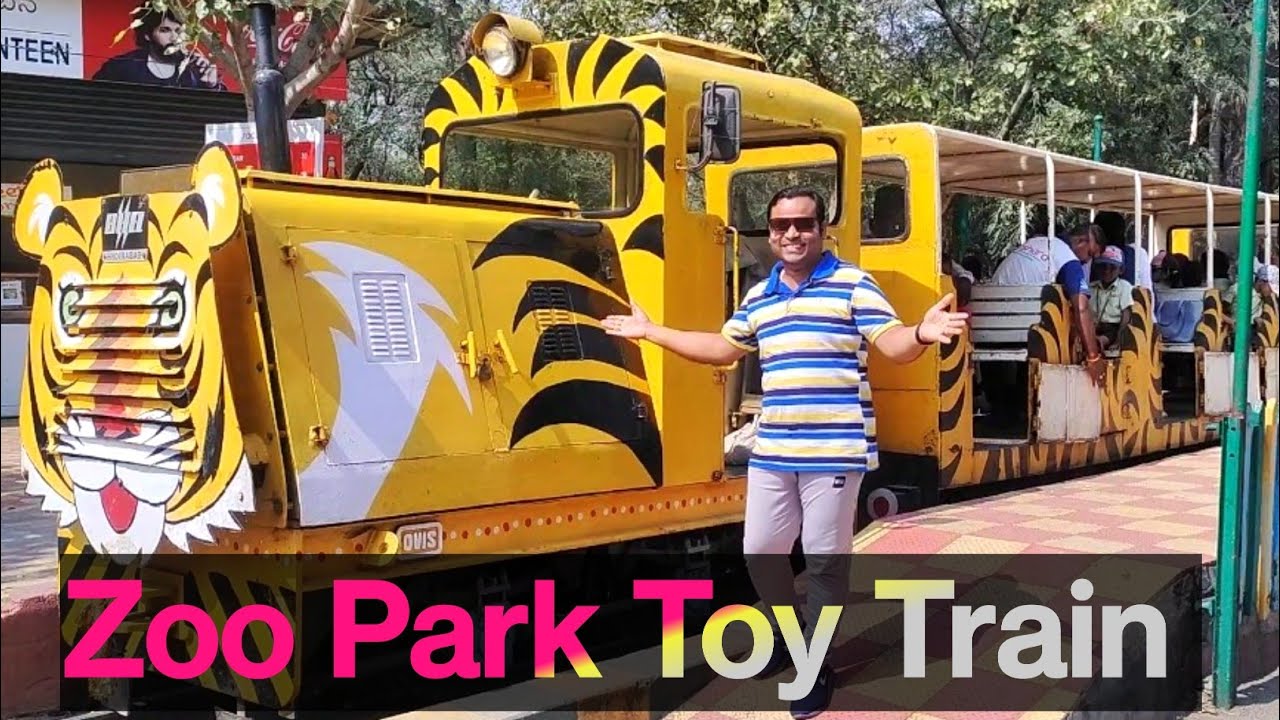 Zoo Park Toy Train | Nehru Zoological Park Train | - YouTube
