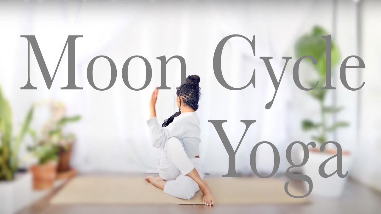 Healing Yoga for Moon Cycle | Very Gentle *beginner friendly* - YouTube