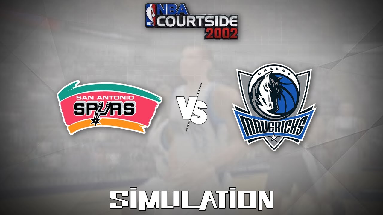 NBA Courtside 2002 (2002) - San Antonio Spurs vs Dallas Mavericks ...