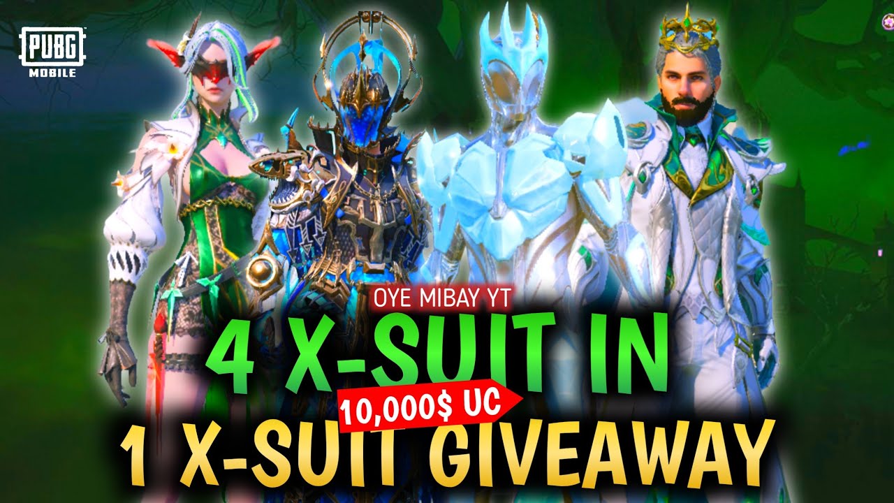 I GOT ALL 4 X-SUIT IN 10,000UC 😍 FIORE X-SUIT GIVEAWAY 🔥 - YouTube
