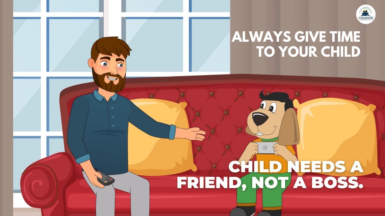 Always give time to your child @THERADIANTINTERNATIONALSCHOOL Good ...