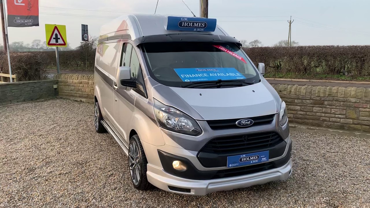 2014 (64) FORD TRANSIT CUSTOM 2.2 TDCI L2 H2 125 BHP 290 **FULL DEALER ...