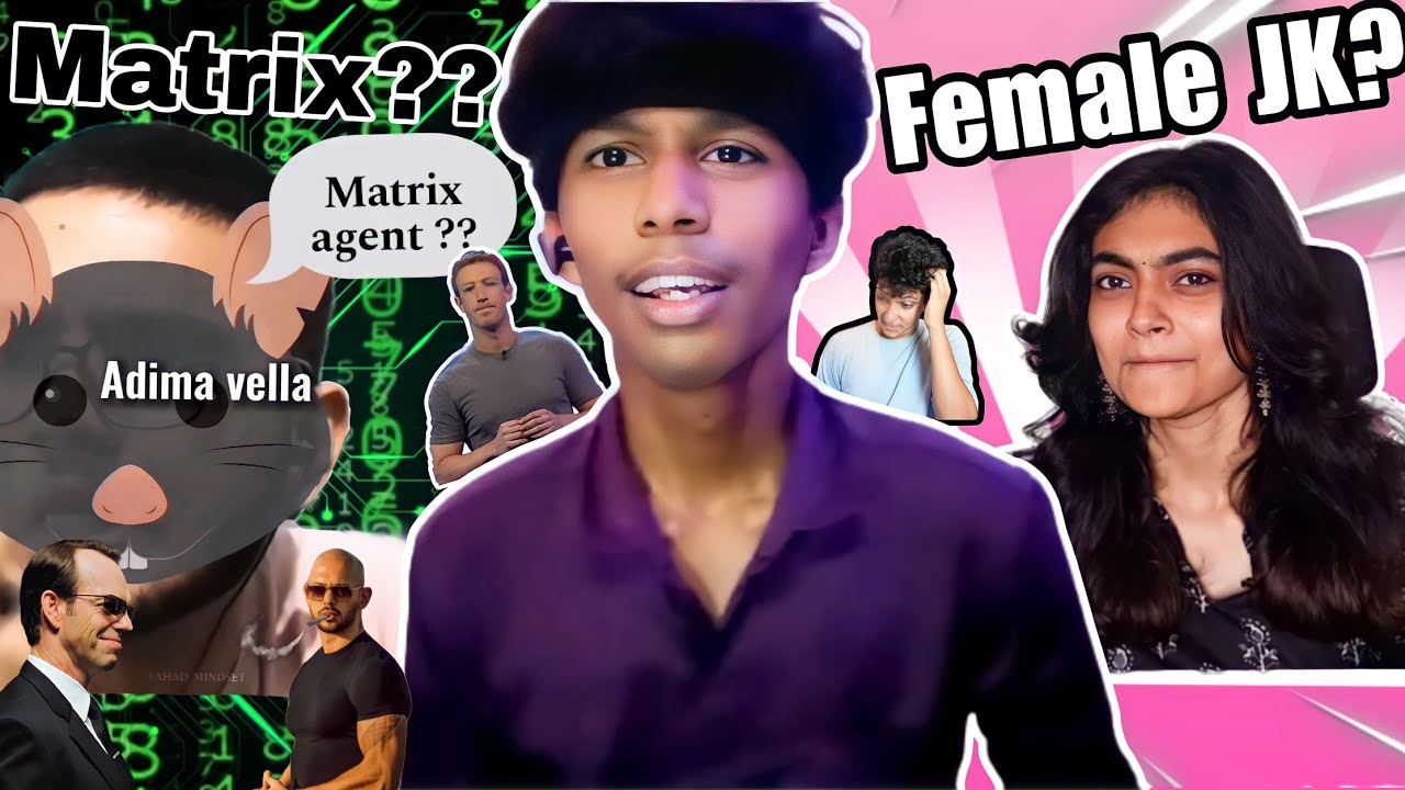 Female JK(manichow)?? | Escape the matrix?? | Reels reaction | # ...