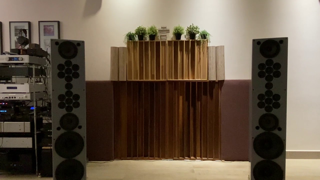Rearranged set up acoustic treatment - YouTube