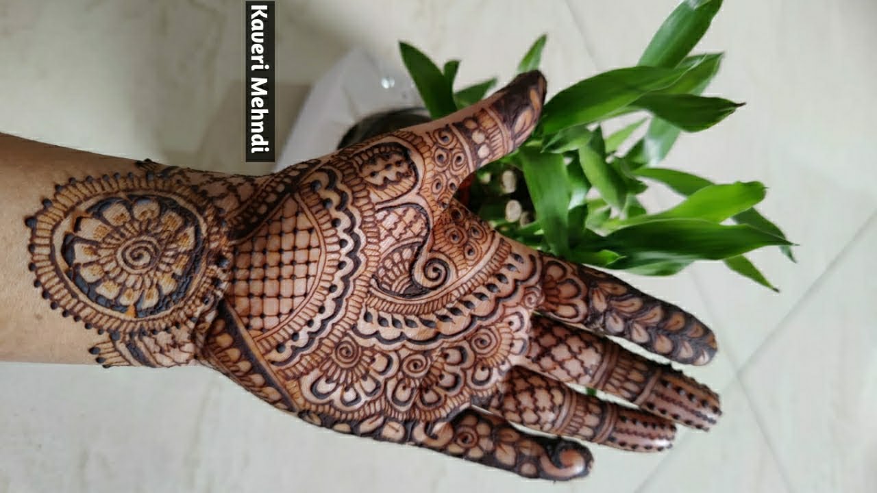 Stylish Mehndi designs for front hand|| Unic and beautiful Front hand ...