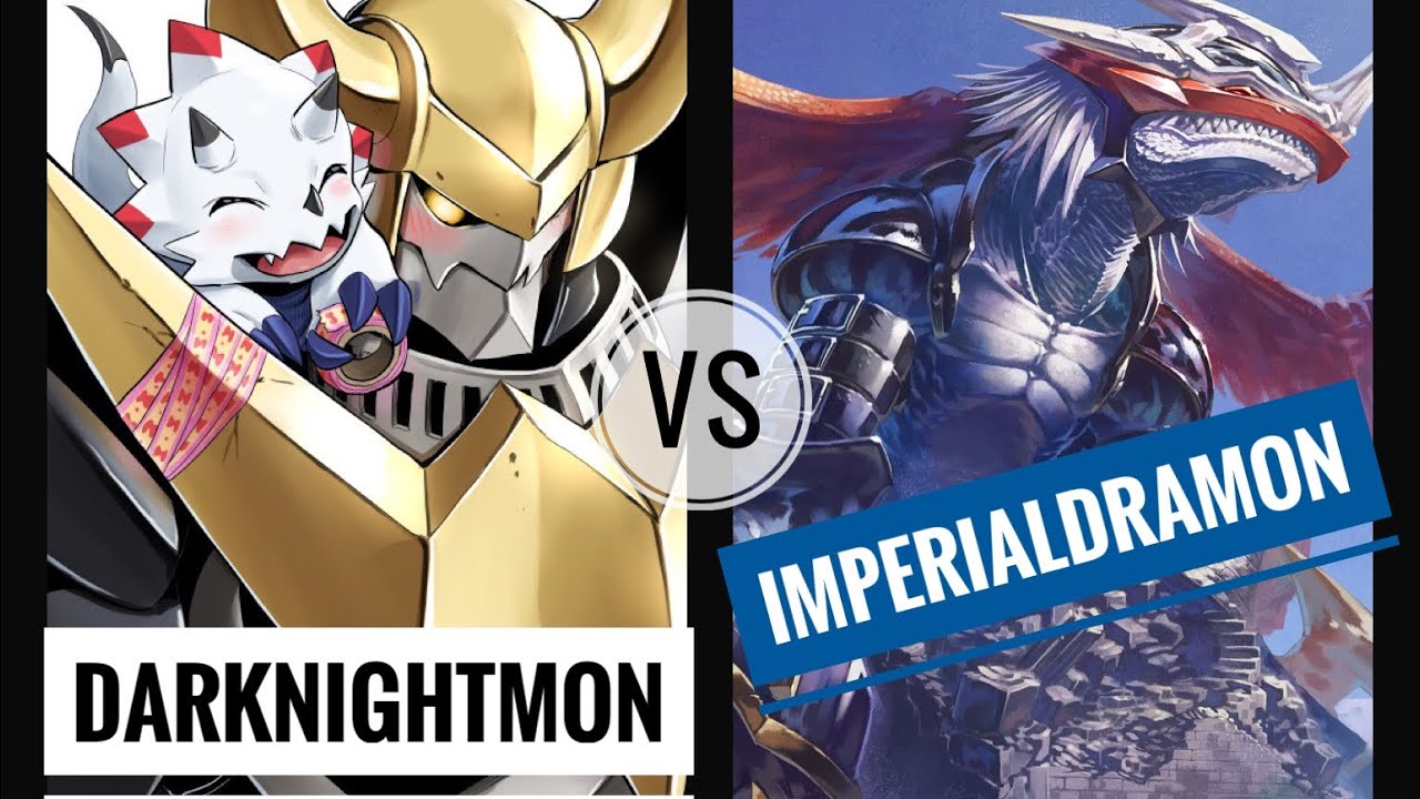Digimon TCG (Round 1) Darknightmon vs Imperialdramon UG - YouTube