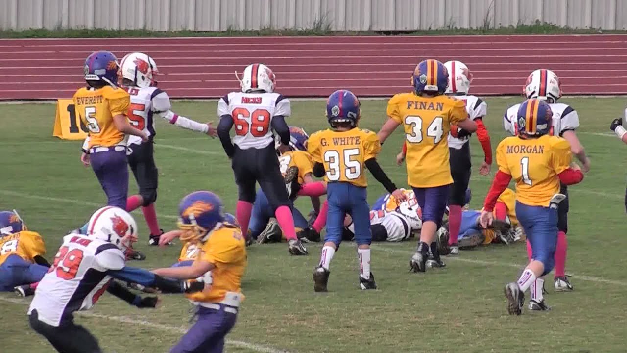 W8 BLK White 0142 Fontechia Griffin tackle - YouTube