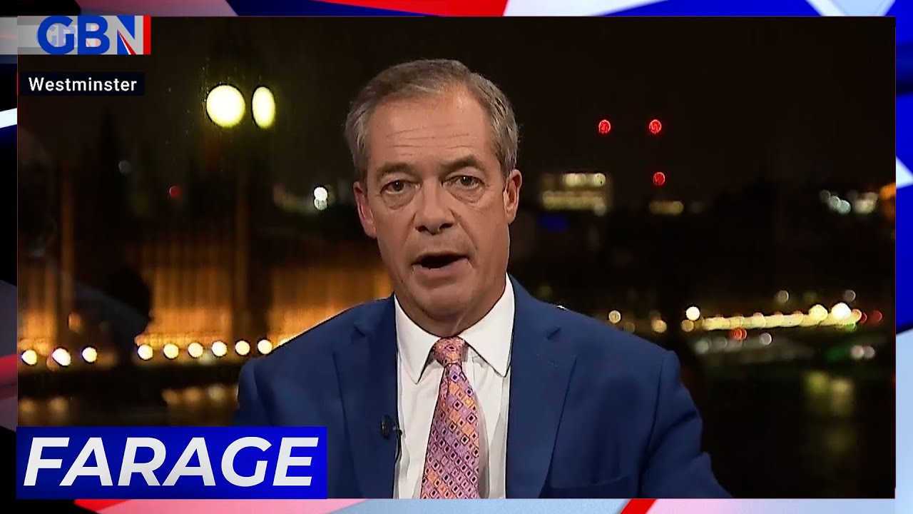 Nigel Farage discusses Tony Blair advising the Albanian Prime Minister ...
