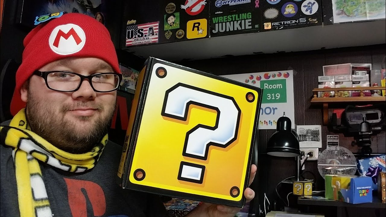 Nintendo Super Mario Box Unboxing!! - YouTube