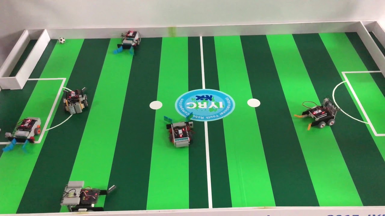 WRCC-2018 Robot Soccer Game - YouTube