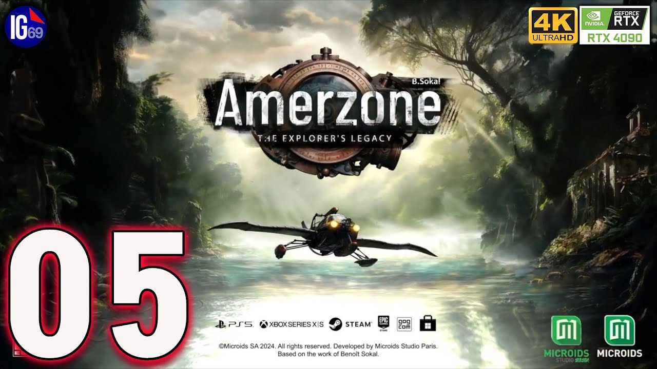 Amerzone The Explorer’s Legacy Remake - PALUDI DELL'AMERZONE -Gameplay ...