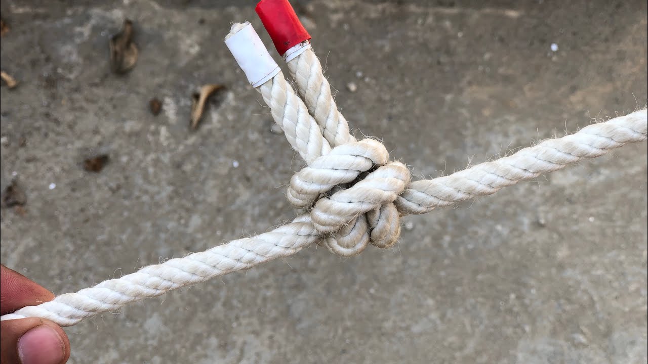If Tying Knot Wrong . The 2 Life Knots You Need To Know 👍 - YouTube