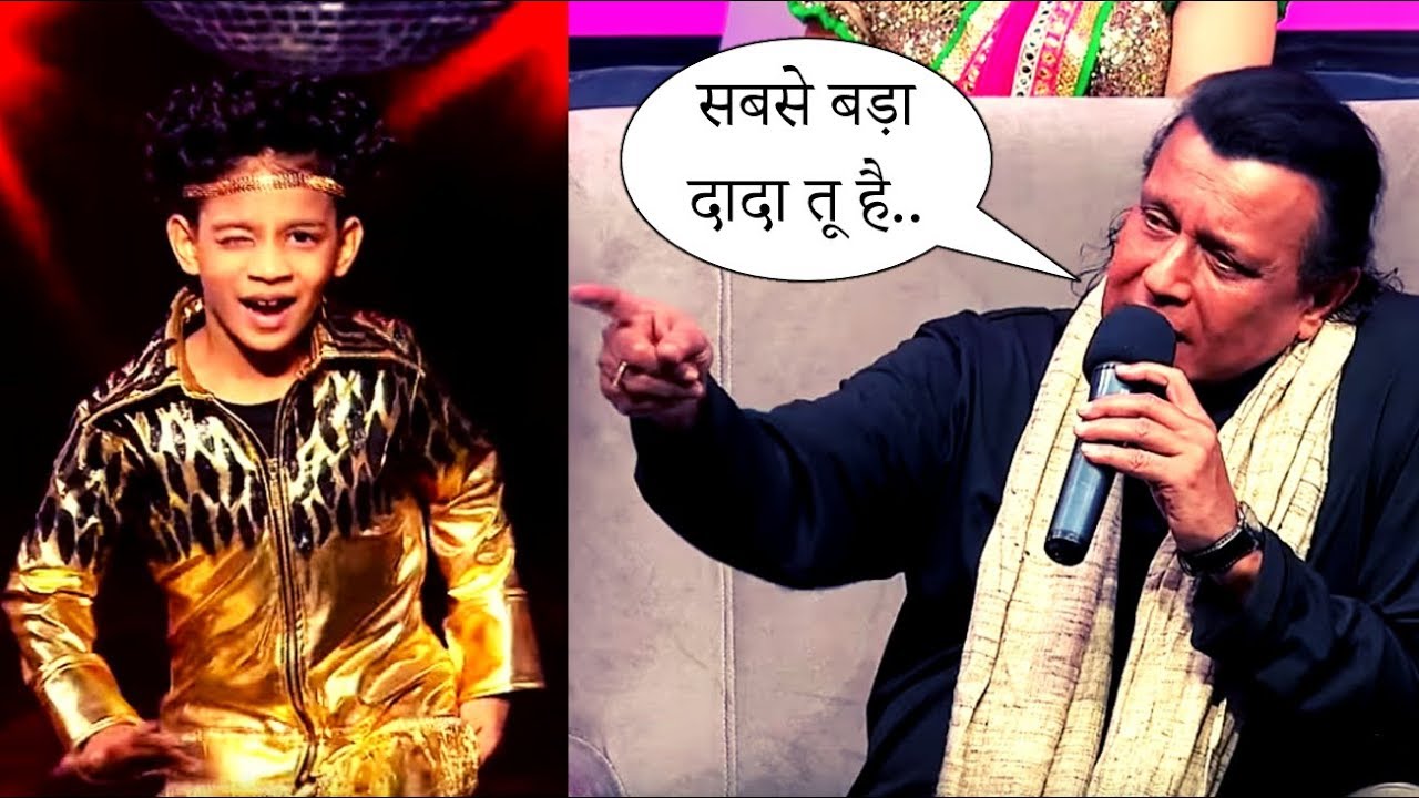Mithun Dada have fun loving time on Super Dancer 3 - YouTube