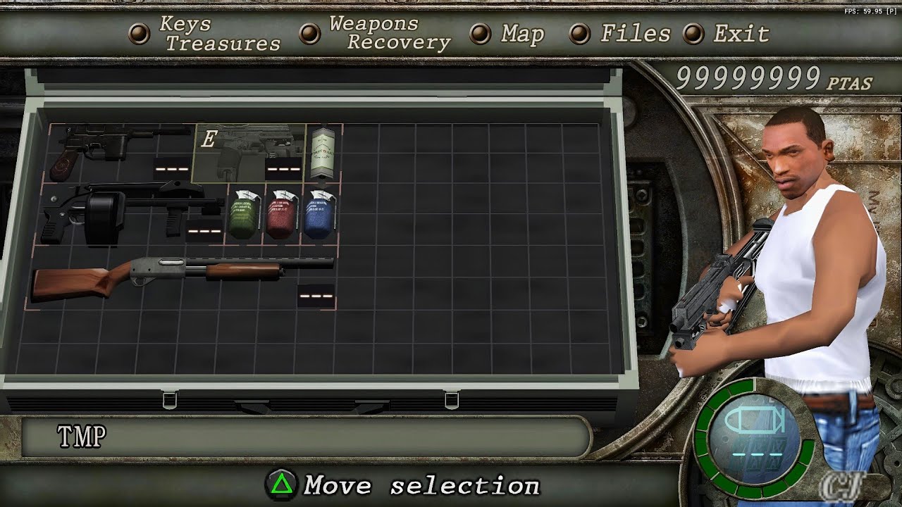 Resident Evil 4 Gta San Andreas CJ Mod AetherSx2/PCSX2 | RE4 CJ Mod ...