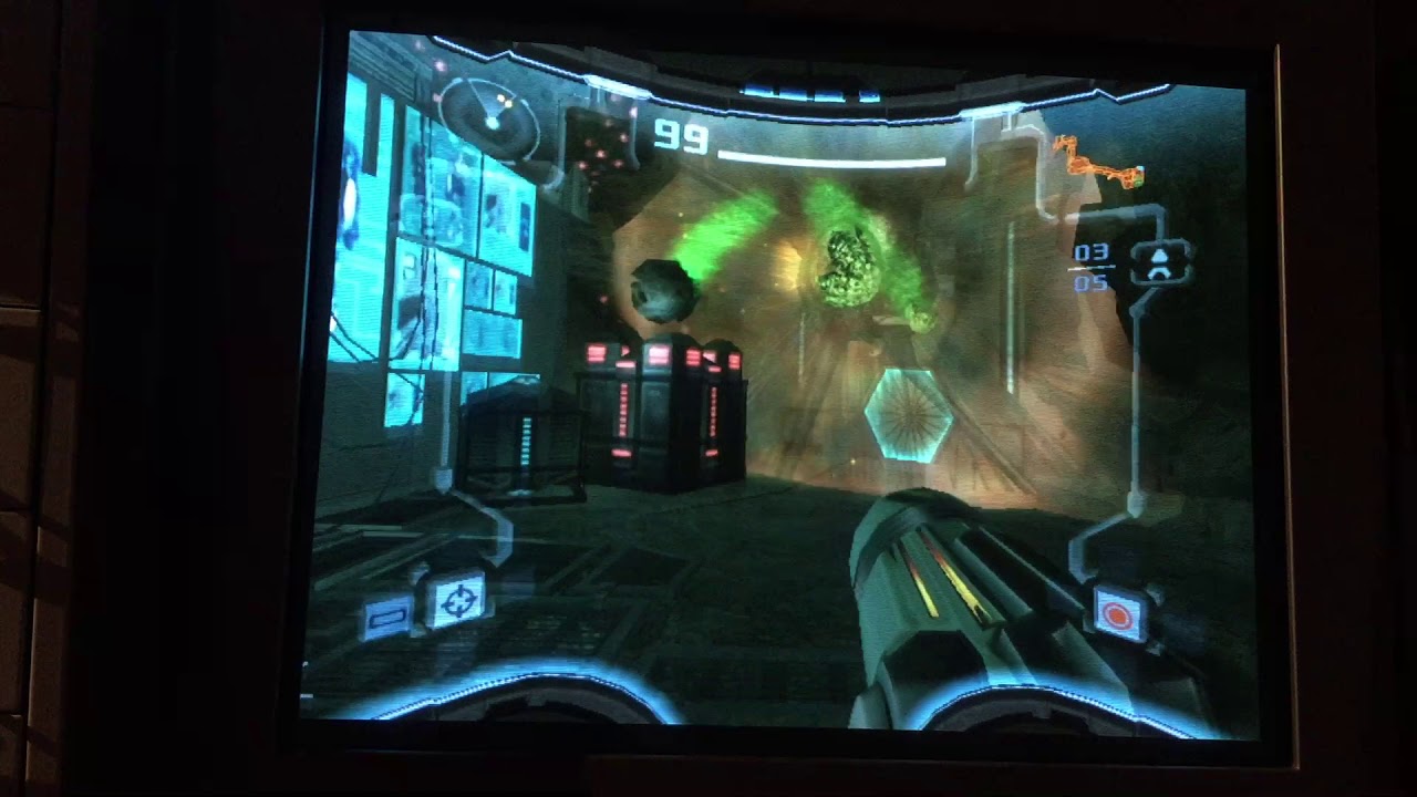 GDM F520 sony crt gamecube vga mod - YouTube