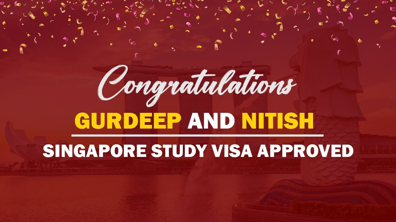 📢 Singapore Study Visa Approved | Congratulations Gurdeep & Nitish | Auscanz Overseas Success ...